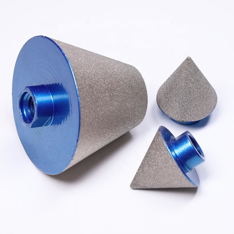 China Diamond Drilling Cone Porcelain Milling Cone Edge Chamfer Diamond ...