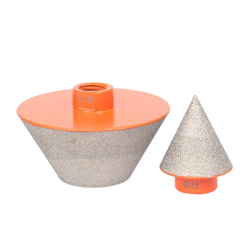 China Vacuum Brazed Diamond Bits M14 Diamond Drill Bit Beveling Chamfer ...