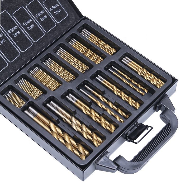 China 99pc HSS Twist Drill Bit Set Tool Kit for steel factory and ...